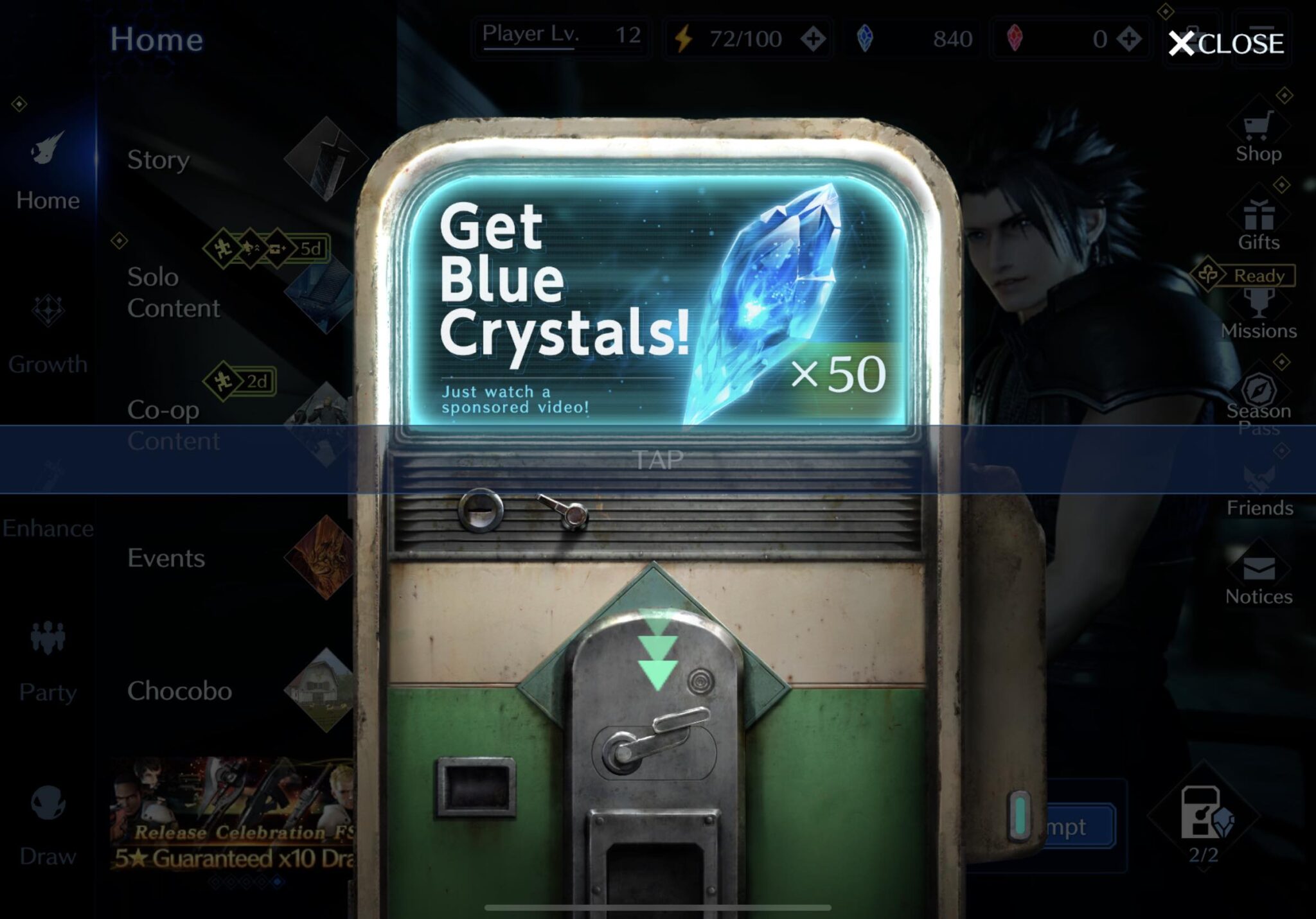 Final Fantasy VII Ever Crisis – How to Farm Blue Crystals – The Daily Juice