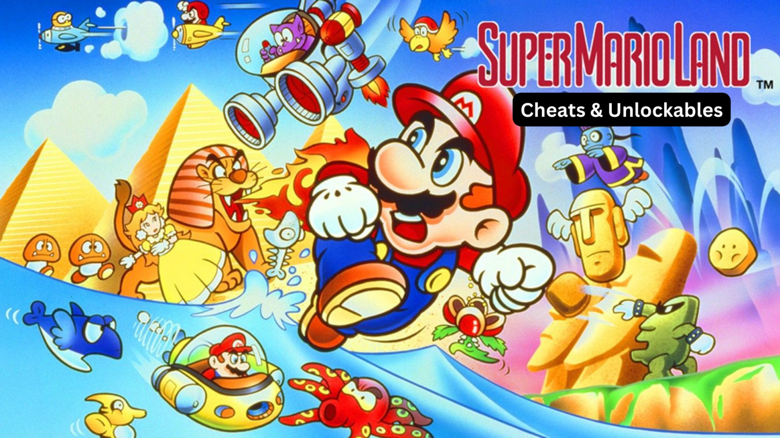 Super Mario Land – Cheats & Unlockables – The Daily Juice