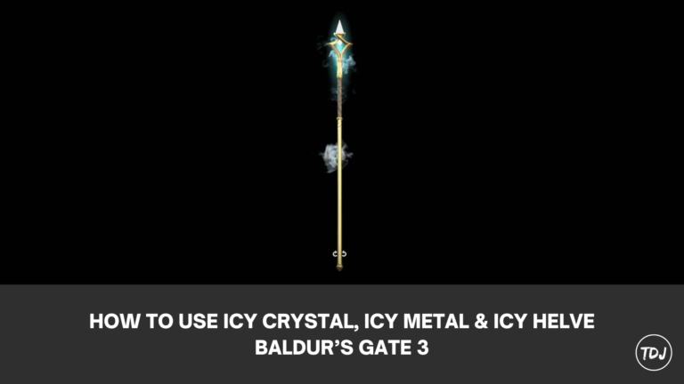 Baldur’s Gate 3 – How to Use Icy Crystal, Icy Metal, and Icy Helve ...