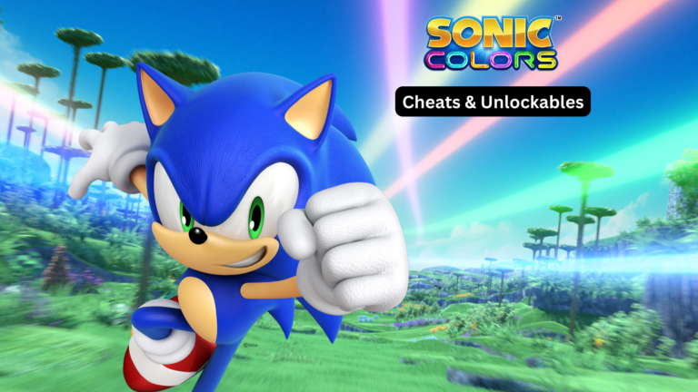 Sonic Colors – Cheats & Unlockables – The Daily Juice
