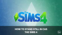 The Sims 4 - How to Stand Still in CAS | The Daily Juice