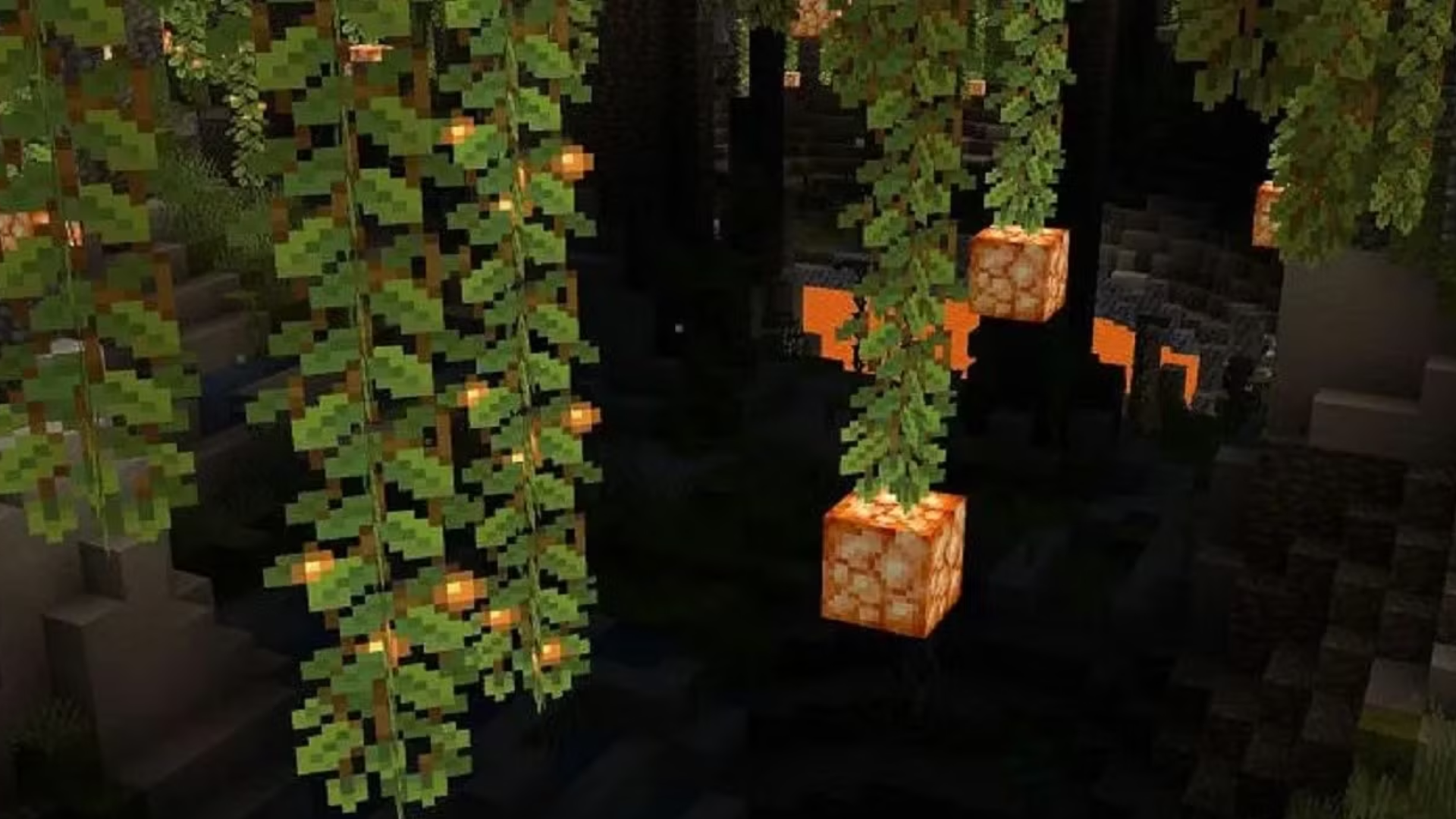 Minecraft - How to Get and Use Glow Berries | The Daily Juice