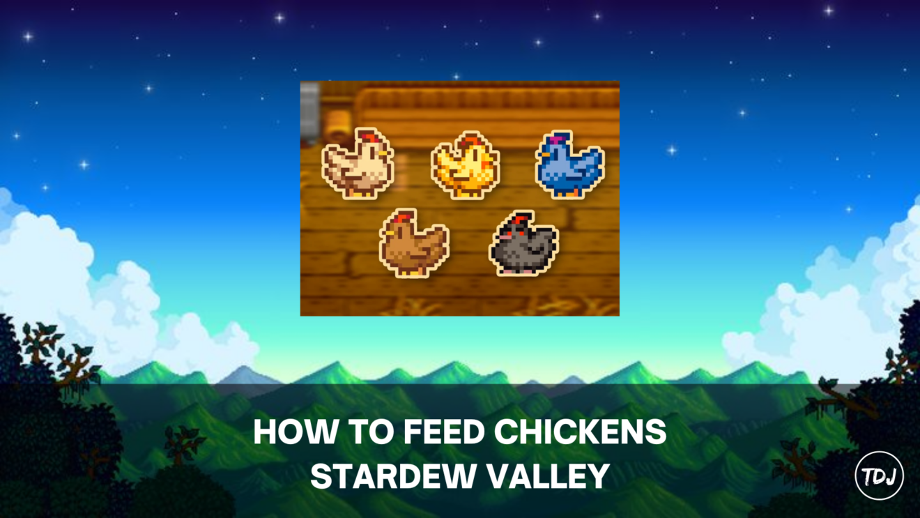 Stardew Valley - How to Feed Chickens | The Daily Juice