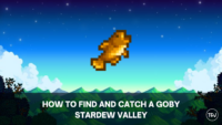 Stardew Valley - How to Catch a Goby | The Daily Juice
