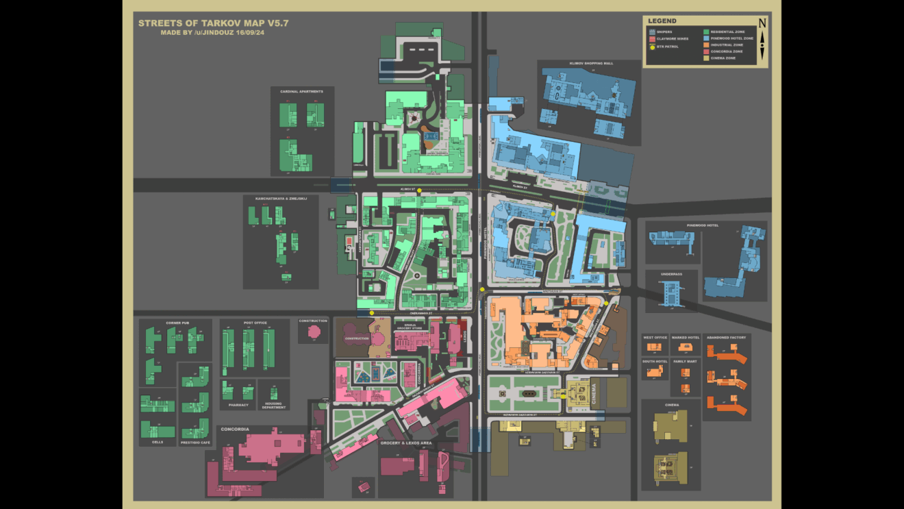 Escape from Tarkov - Relaxation Room Key Spawn Locations Guide | The ...